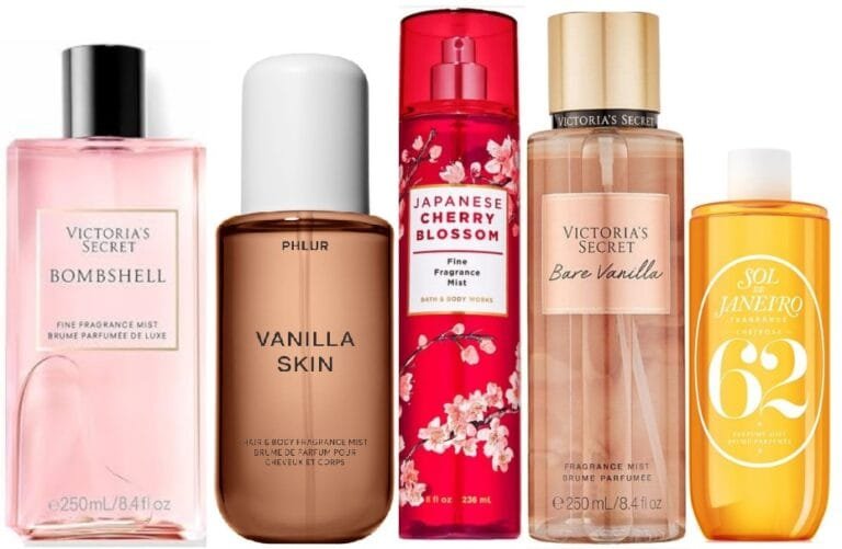 Body Mist Spray: Ultimate Guide to Top 5 Fragrances 2025 - Trimotivi ...